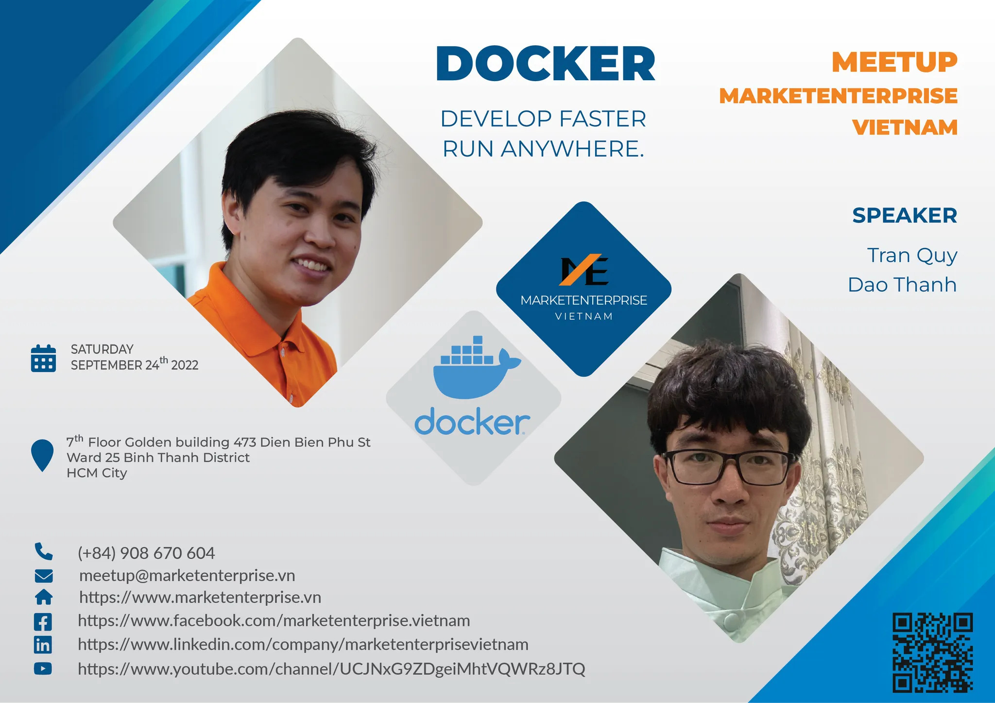 Thông báo tổ chức ONLINE & OFFLINE Meetup – chủ đề DOCKER ...
