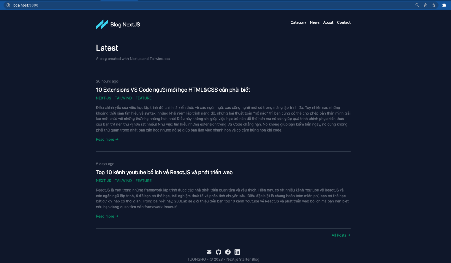 BUILD BLOG ĐƠN GIẢN - NextJS Phần 3 - MarketEnterprise Vietnam