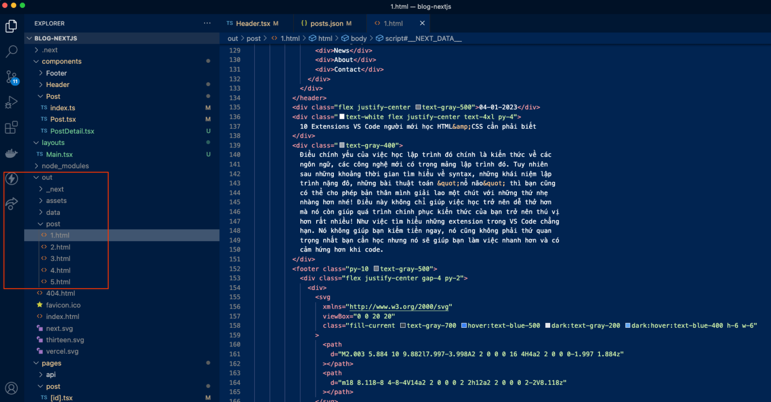 BUILD BLOG ĐƠN GIẢN - NextJS Phần 3 - MarketEnterprise Vietnam